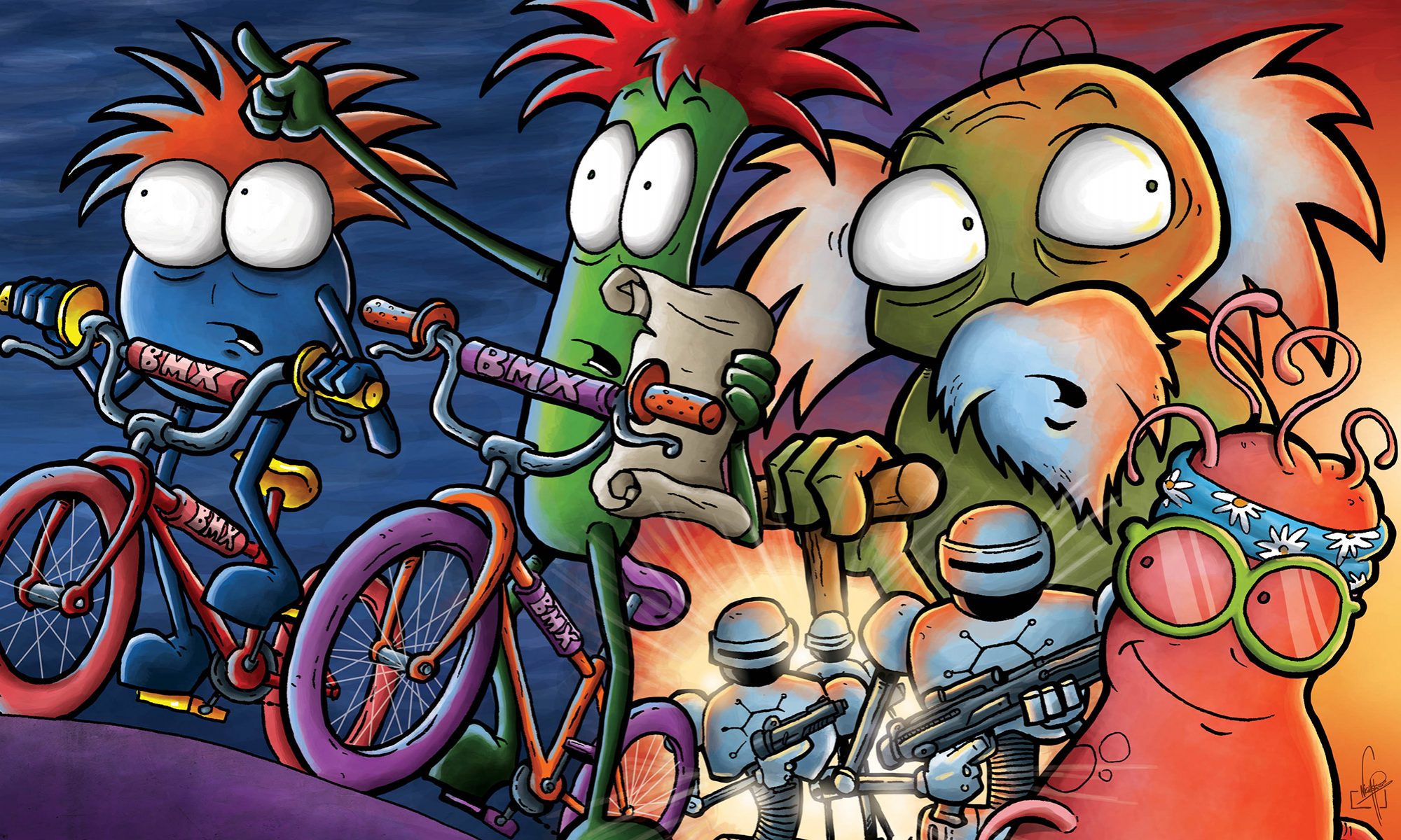 El cómic Bacterias: la historia más pequeña jamás contada | Comic bacterias